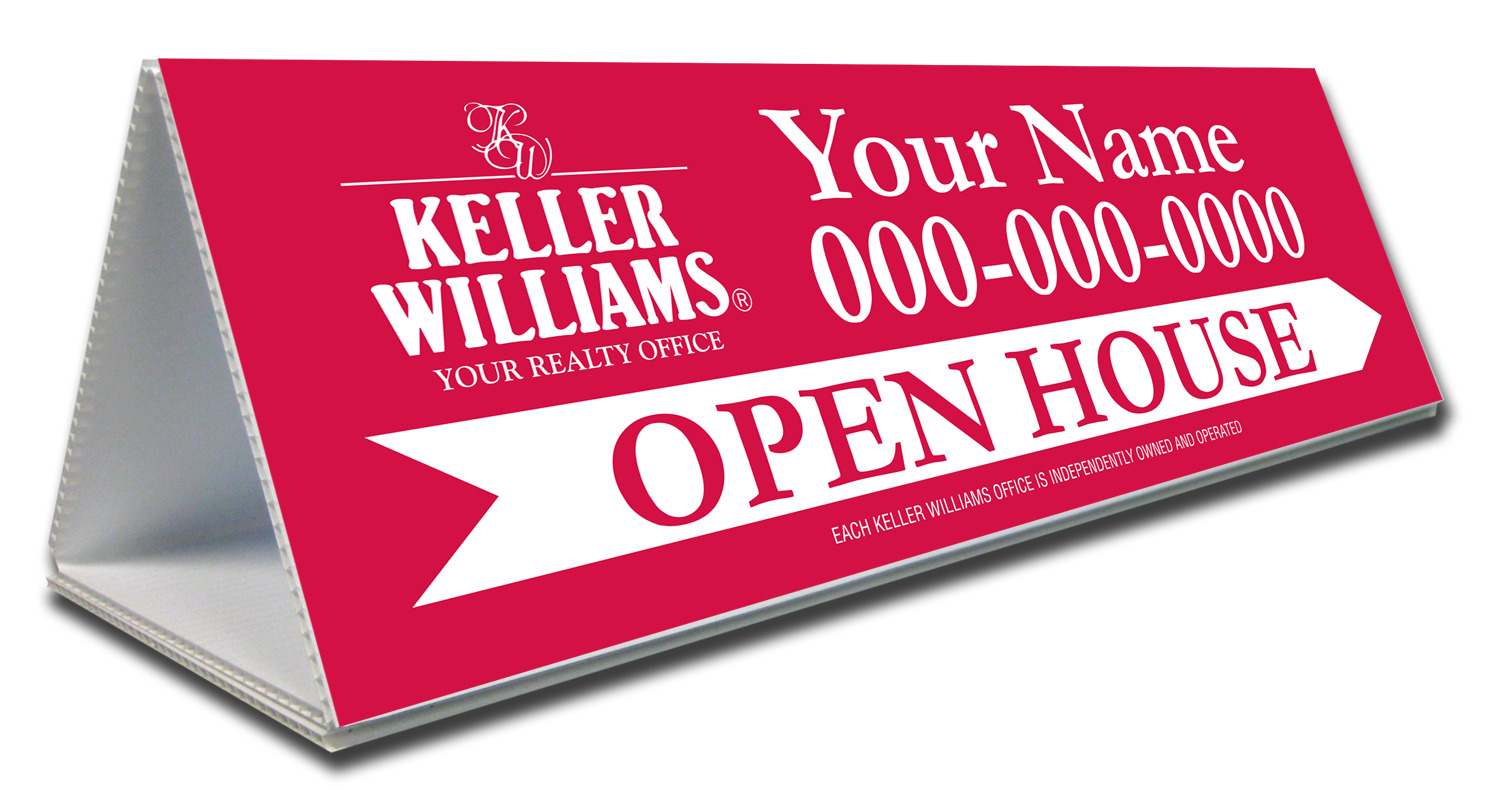 Realty Signs – Keller Williams – Westwood Printing & Signs