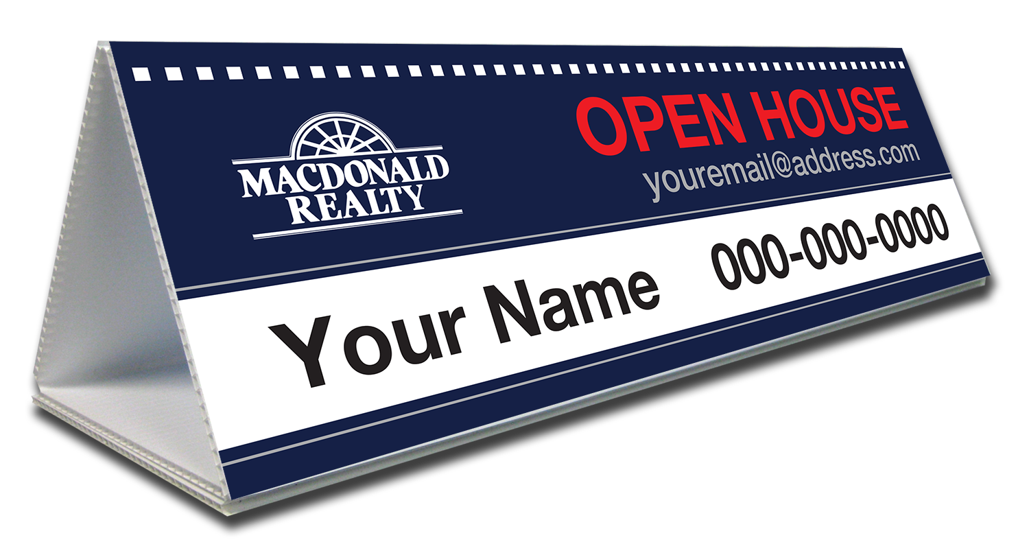 Reality Signs – Macdonald Realty – Westwood Printing & Signs