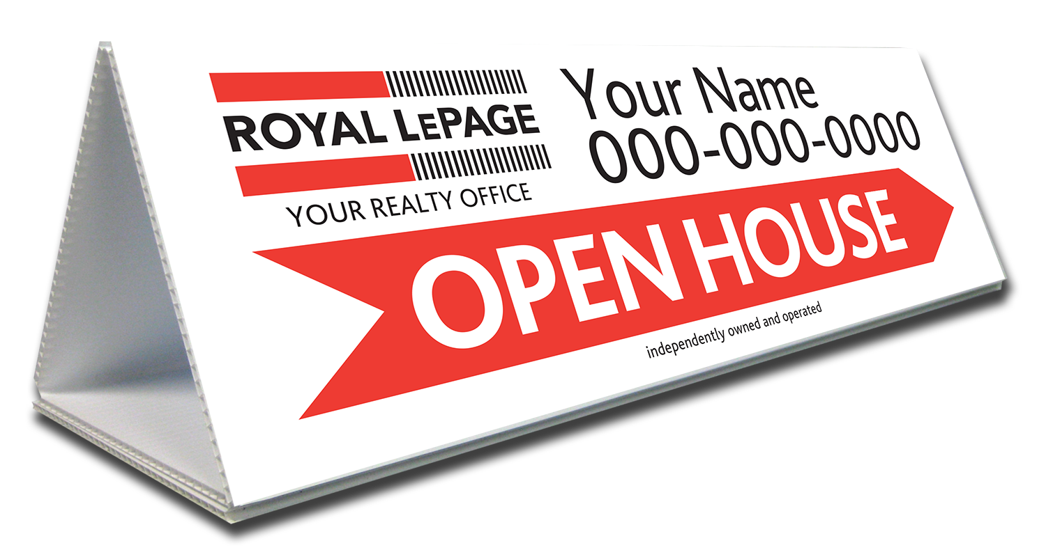 Realty Signs – Royal LePage – Westwood Printing & Signs